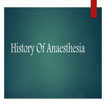 General_anaesthesia | PPT