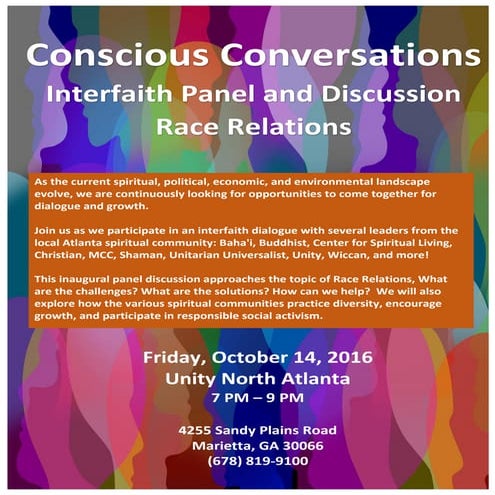 Conscious Conversation Flyer | PDF