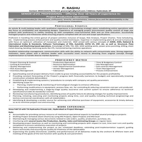 Genel Simon resume Project Management | DOCX