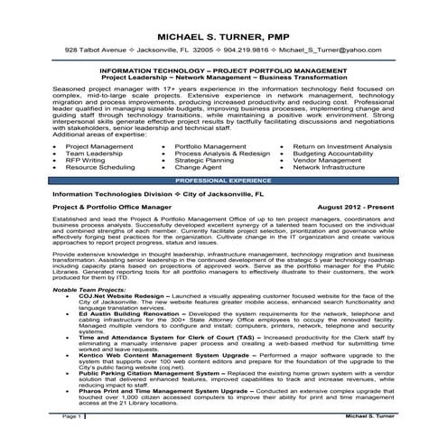 Resume-Michael Turner | PDF