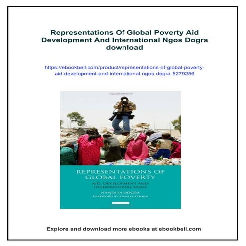 Representations Of Global Poverty Aid Development And International ...