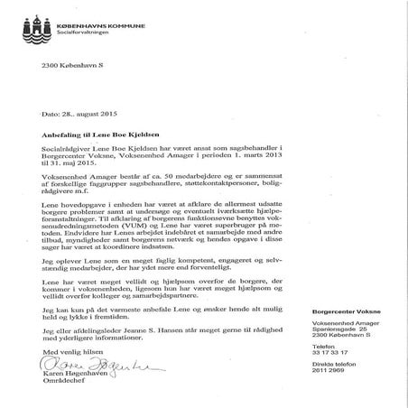 Anbefaling Lene | PDF