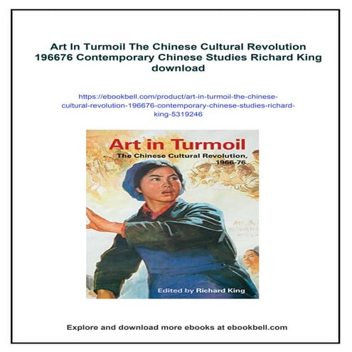 Art In Turmoil The Chinese Cultural Revolution 196676 Contemporary ...