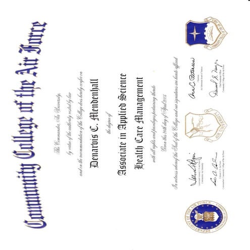 CCAF AAS Degree | PDF