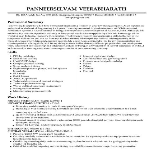 Kenny Alberto's Résumé (1) | PDF