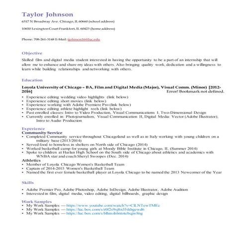 Adam Klepp Resume | DOC