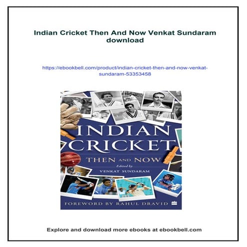 History of Indian Cricket - Cricdekh.pdf