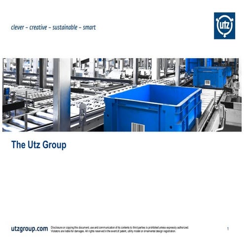 UtzUS Company Presentation | PDF