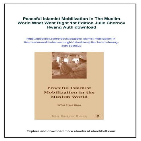 Peaceful Islamist Mobilization In The Muslim World What Went Right 1st ...