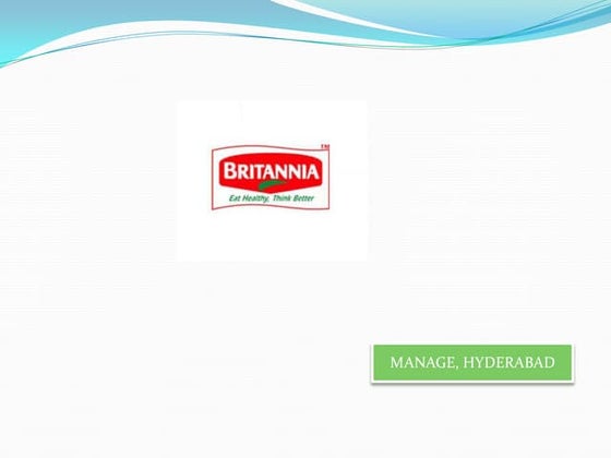Britannia's Distribution & Supply Chain Management | PPTX