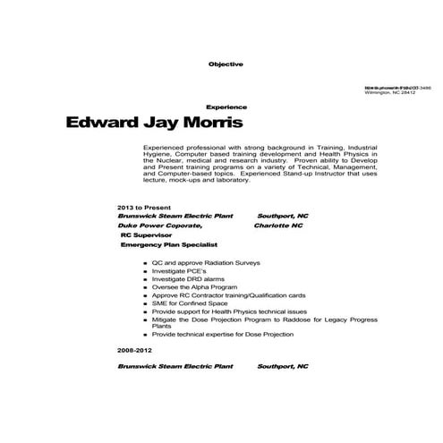 Professional Resume2 | DOC