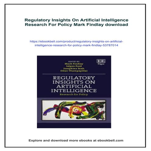 Regulatory Insights On Artificial Intelligence Research For Policy Mark ...
