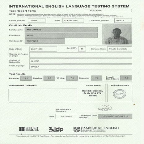 IELTS_Hadi Mohammed | PDF