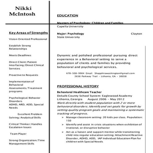 CV Nikki McIntosh | DOCX