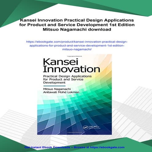 Kansei Innovation Practical Design Applications for Product and Service Development 1st Edition ...