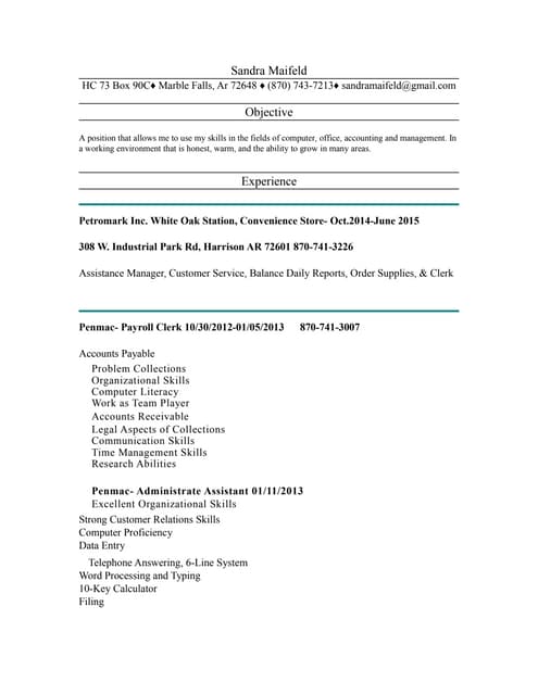 Kimberly Heath Resume 3-10-15 | PDF