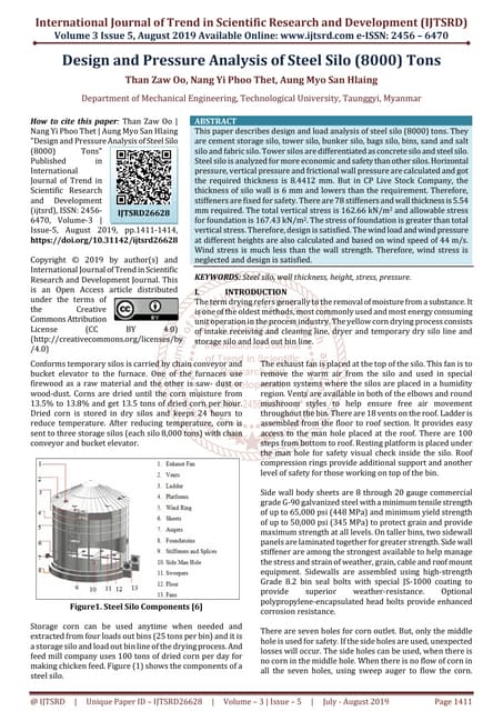 Design of silo | PPTX