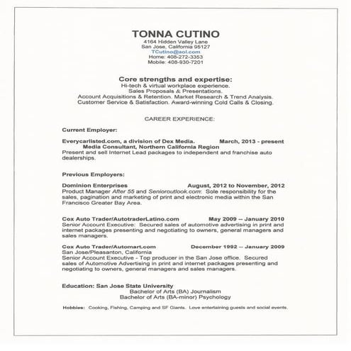 2015 Resume | PDF