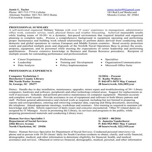 Jamie L Taylor Resume | PDF