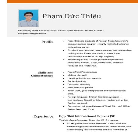 english CV | PDF