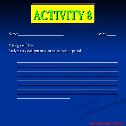 26 activity 8 | PPT