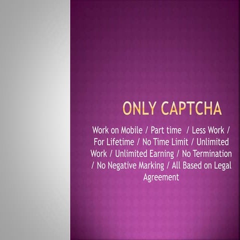 only captcha 7500 | PPTX