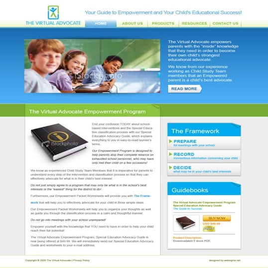 the Virtual advocate website | PDF