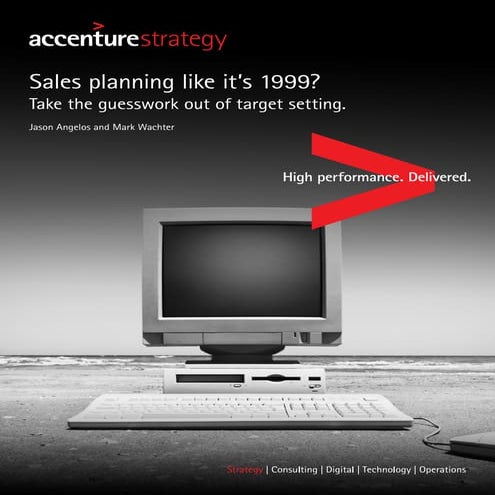 Accenture-Strategy-Sales-Planning-like-1999 | PDF