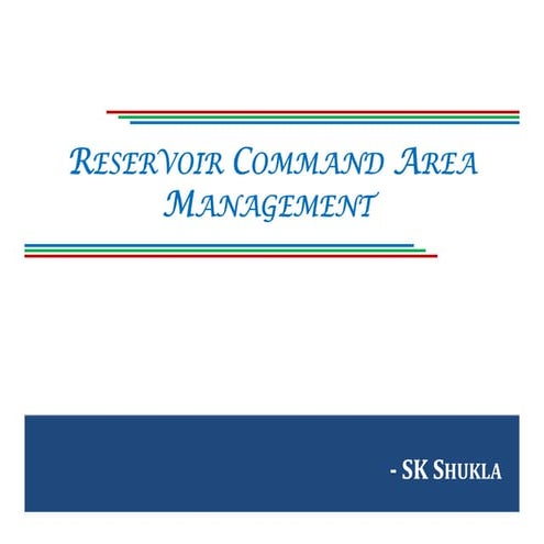 26 nov16 reservoir_command_area_management | PPT