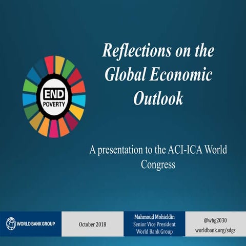 Reflections on the Global Economic Outlook | PPTX