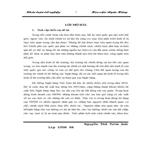 Đề tài: Giải pháp nâng cao chất lượng công tác thẩm định dự án đầu tư ...