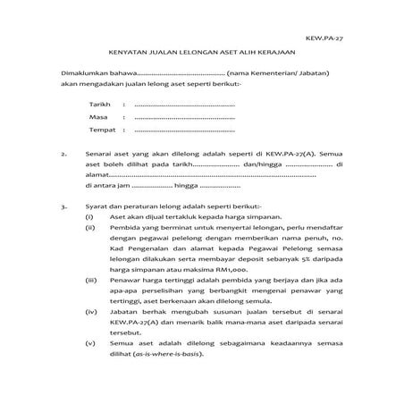 19.kew.pa 19 (sijil pelupusan aset alih) | DOC