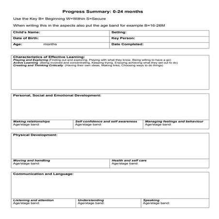 Progress summary-0-24-months | DOC