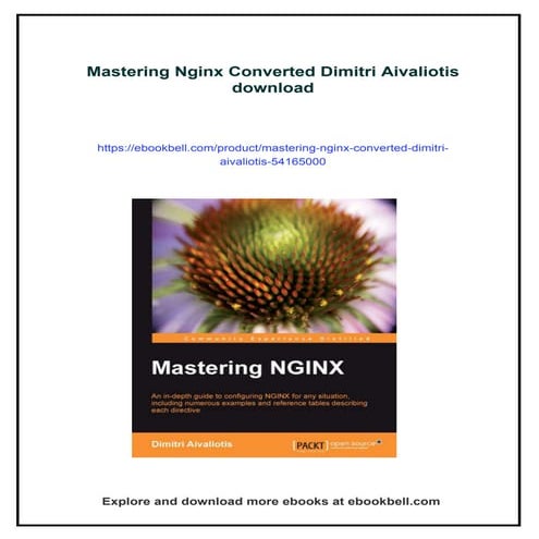 Mastering Nginx Converted Dimitri Aivaliotis | PDF