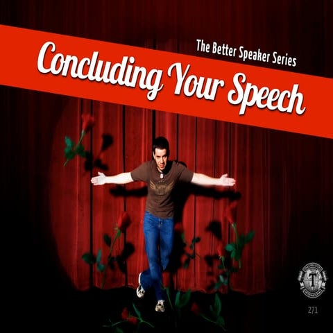 Successful Speech Conclusions Retoasted Pdf