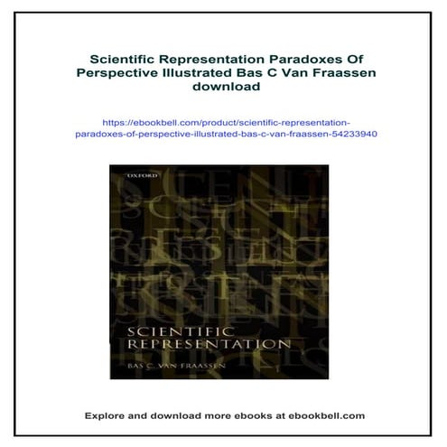 Scientific Representation Paradoxes Of Perspective Illustrated Bas C ...