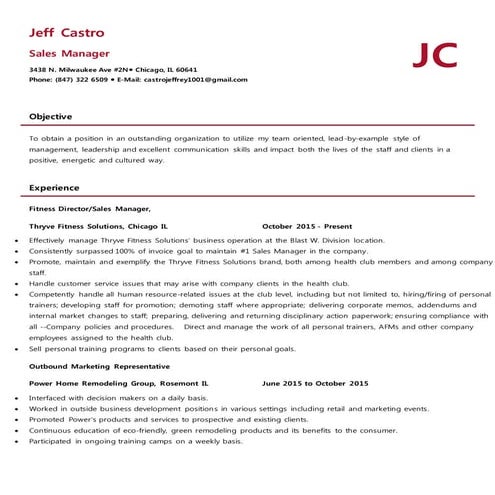 Adam Alden's Professional Resume | DOCX