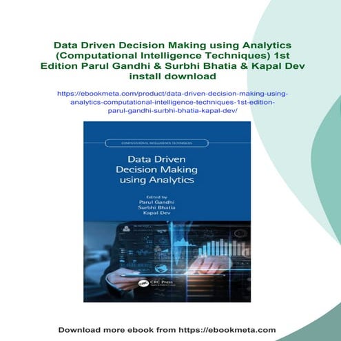Data Driven Decision Making using Analytics (Computational Intelligence Techniques) 1st Edition ...