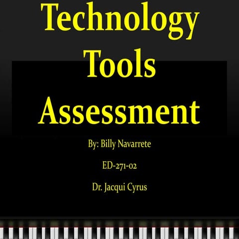 Technology Assessment Tools | PPT