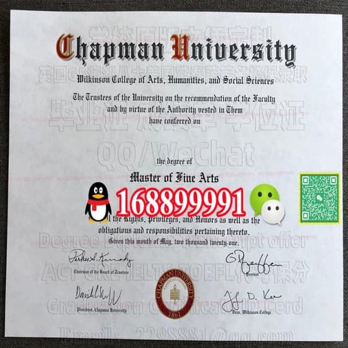 Chapman University degree offer diploma Transcript | PDF