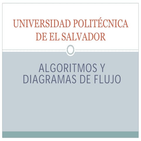 Algoritmos y diagramas de flujo | PDF
