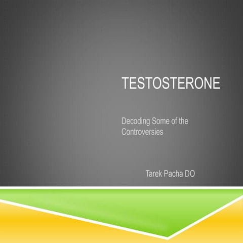 testosterone final | PPTX