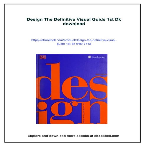 Design The Definitive Visual Guide 1st Dk | PDF