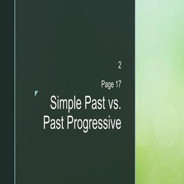 273 grammar explanation on pages 17 18 | PPT