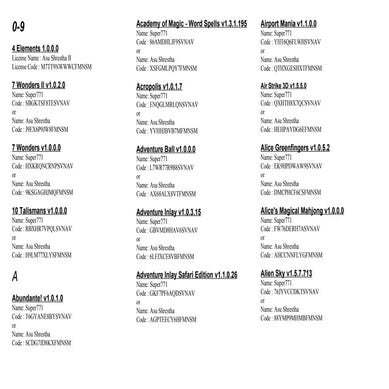 27425296 serial-number-gamehouse-new 2 | PDF