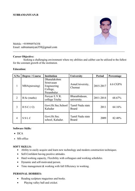 VINAY KUMAR YADAV RESUME | PDF