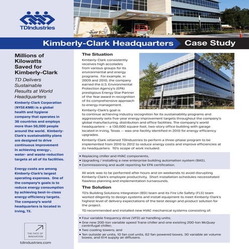 Kimberly-Clark Case Study | PDF