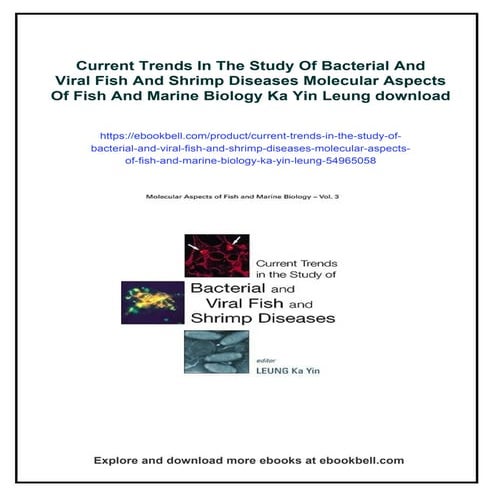 Current Trends In The Study Of Bacterial And Viral Fish And Shrimp ...