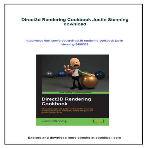 Direct3d Rendering Cookbook Justin Stenning | PDF