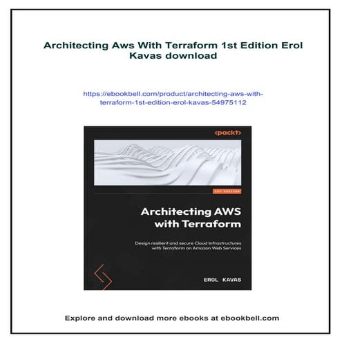 Architecting Aws With Terraform 1st Edition Erol Kavas | PDF